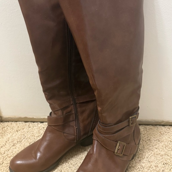 Arizona Jean Company | Shoes | Arizona Jean Company Brown Over The Knee ...